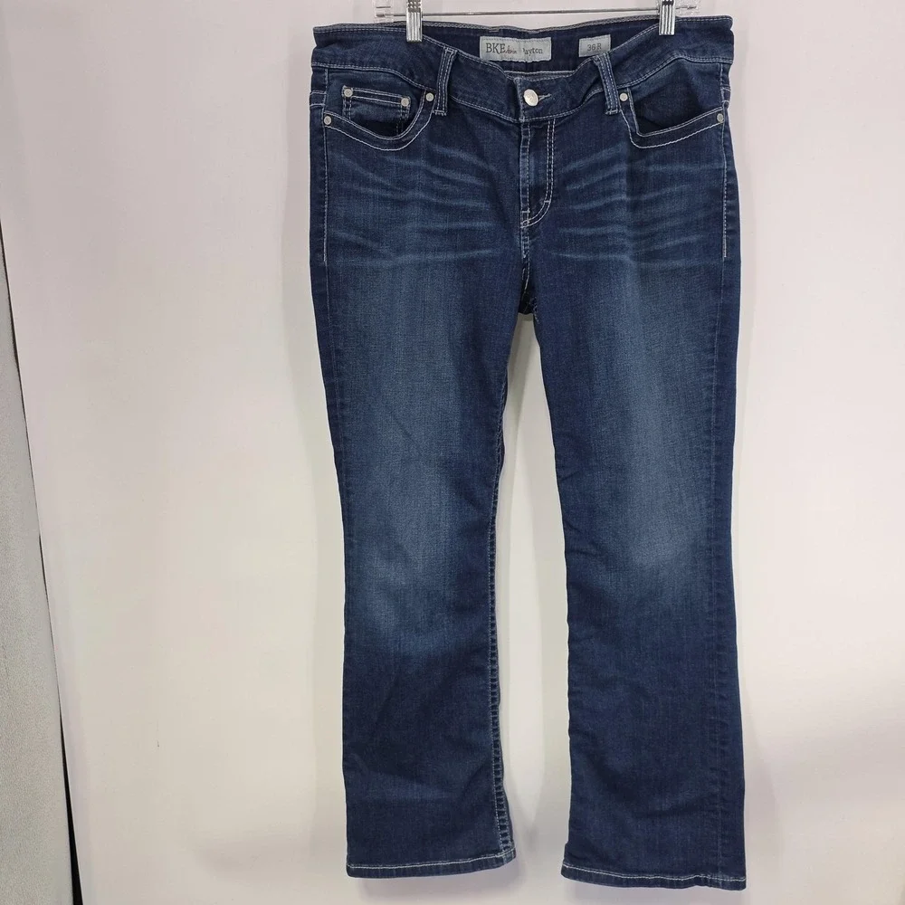 BKE | Jeans | Bke Payton Jeans Women 36r Blue Medium Wash Relaxed ...